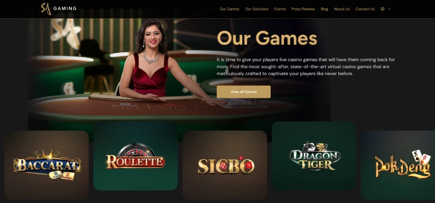 SA Gaming : les meilleurs jeux et les casinos partenaires