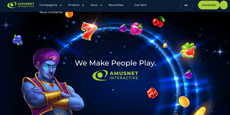 Amusnet : Machines à sous, Jeux et Casinos