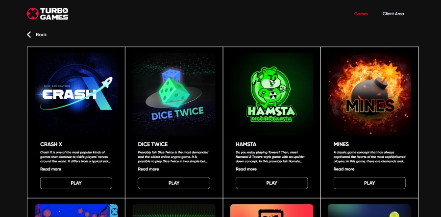 Turbo Games : Machines à sous, Jeux et Casinos