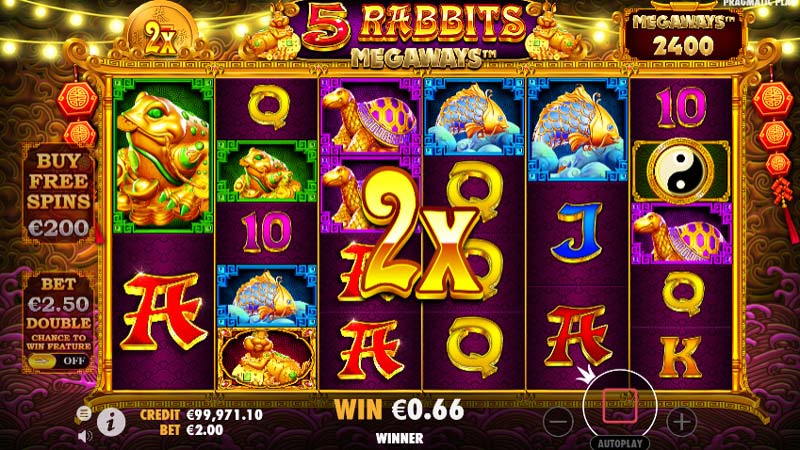 5 Rabbits Megaways (Pragmatic Play) | Jouer Gratuitement