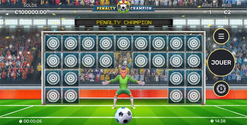 Avis Penalty Champion de Gaming Corps 2025 | Jouer Gratuitement