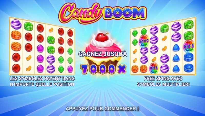 Candy Boom (Booongo Gaming) | Jouer Gratuitement