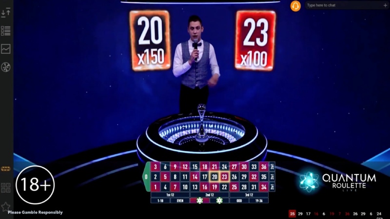Quantum Roulette Live (Playtech) : avis et démo gratuite